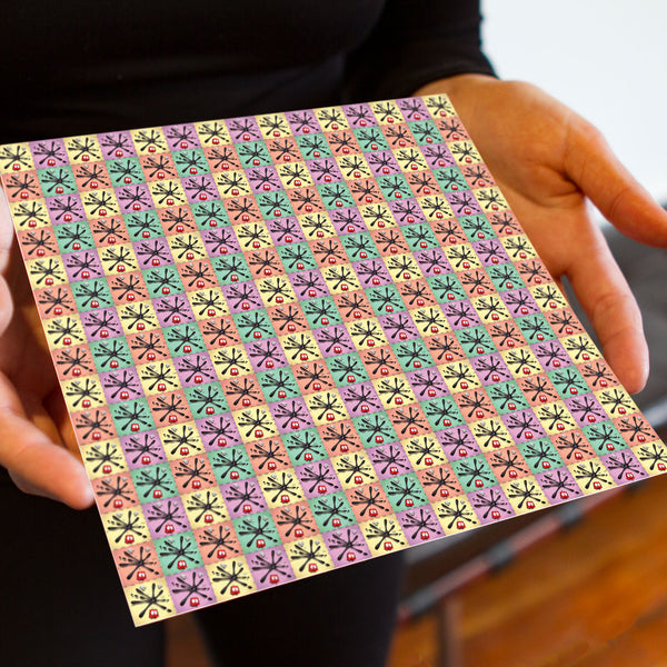 "Splat! Grid" Blotter Print (Limited Edition) – Jason Freeny